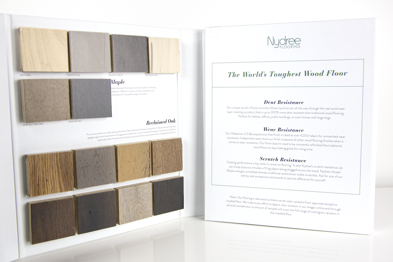 Nydree Flooring Sample Binder | Nydree Flooring